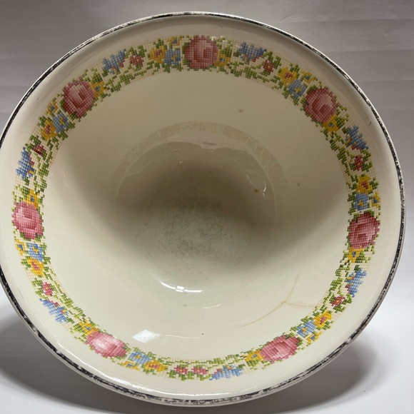 harkerware | Kitchen | Vintage Harker Hotoven Petit Point Pottery 1 ...